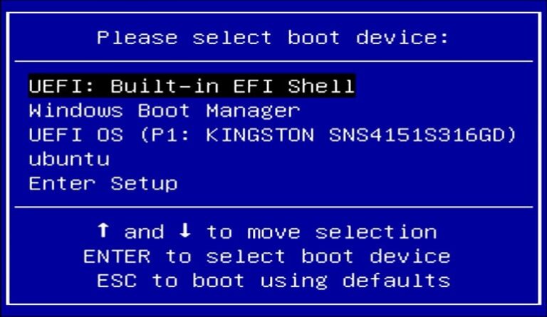 Як зайти в Boot Menu на комп’ютері чи ноутбуці – Kiber-Swit